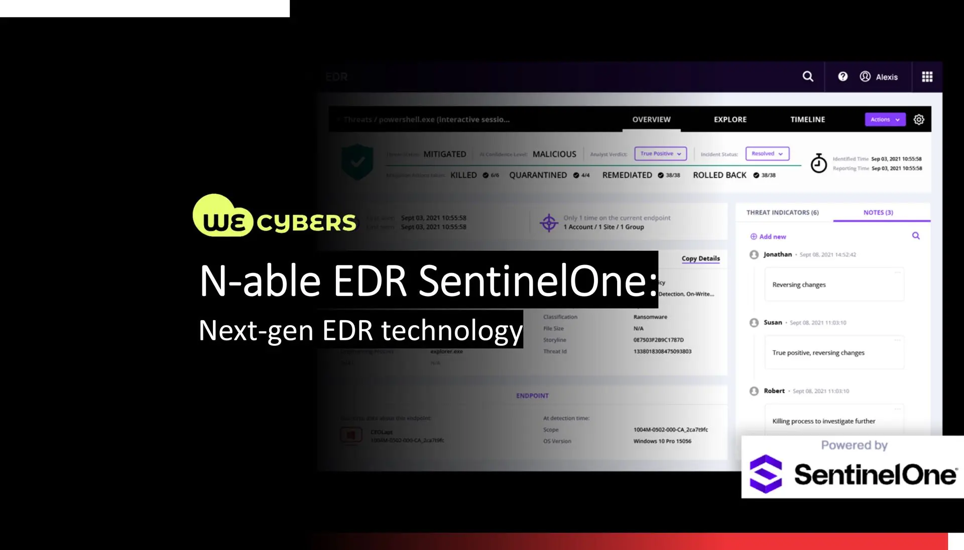 Next-gen EDR technology